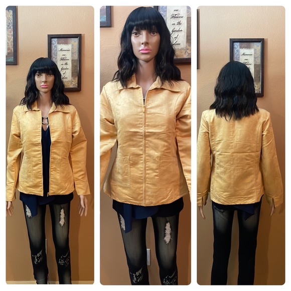 Gabrielle Rohde Royce | Jackets & Coats | Yellow Jacket Blazer M | Poshmark